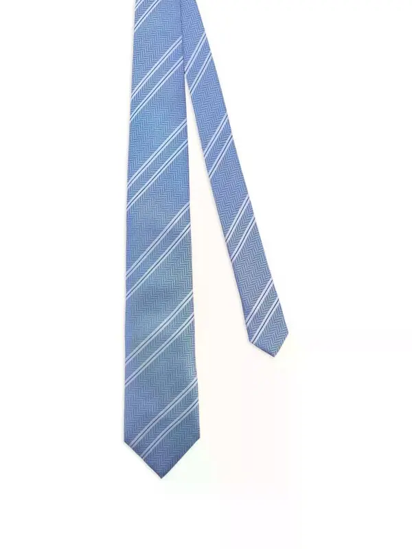 Brunello Cucinelli Silk Regimental Tie