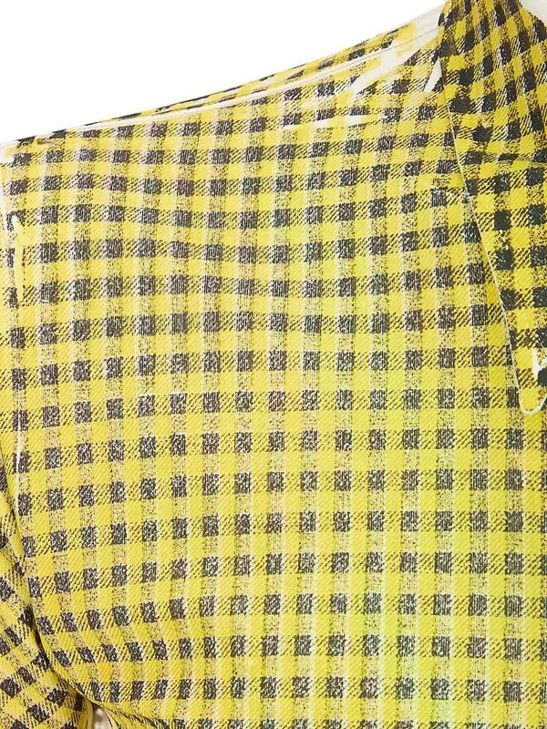 MAISON MARGIELA Plaid Polo Shirt