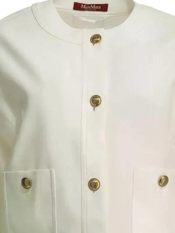 Max Mara Patch-pocket Cotton Coat