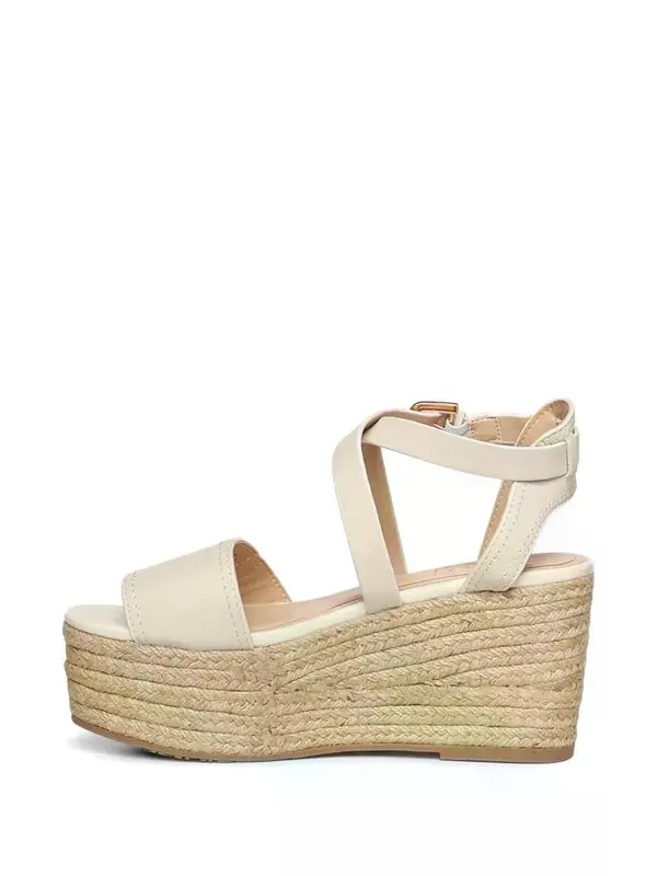 Liu Jo Raffia Wedge Espadrille Sandals