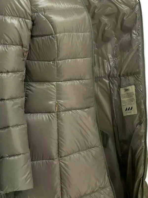 Herno Quilted Funnel Neck Coat