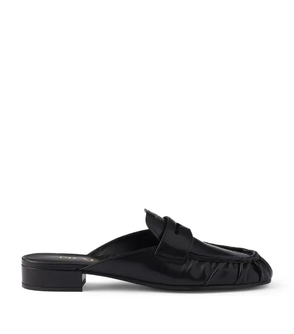 Prada Leather Mules