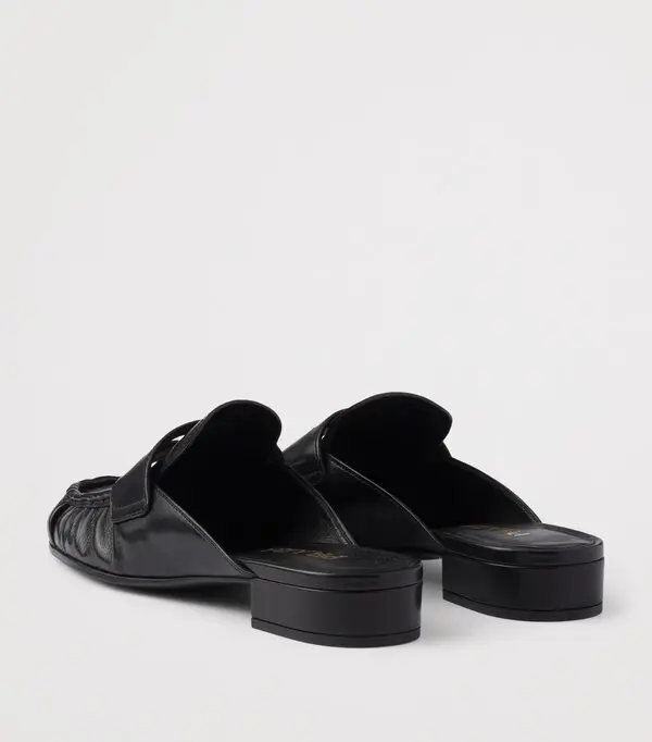 Prada Leather Mules