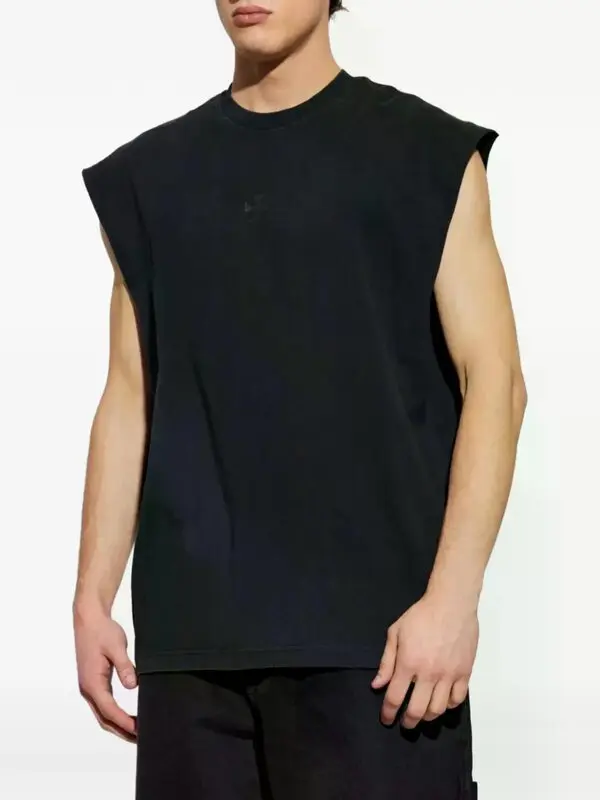 Vetements Logo Print Sleeveless T-shirt