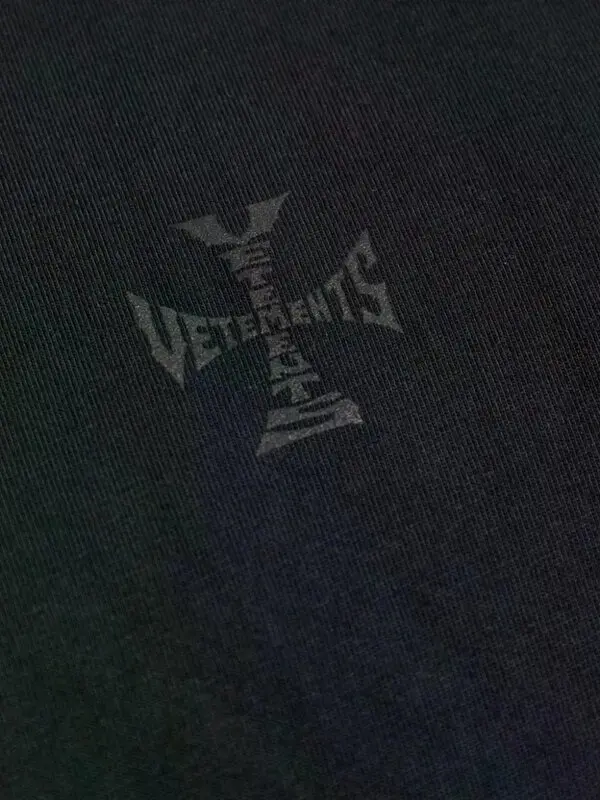 Vetements Logo Print Sleeveless T-shirt
