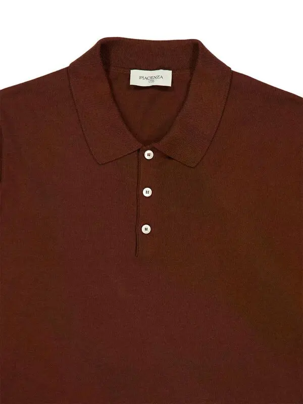 PIACENZA CASHMERE 1733 Short-sleeved Polo Shirt