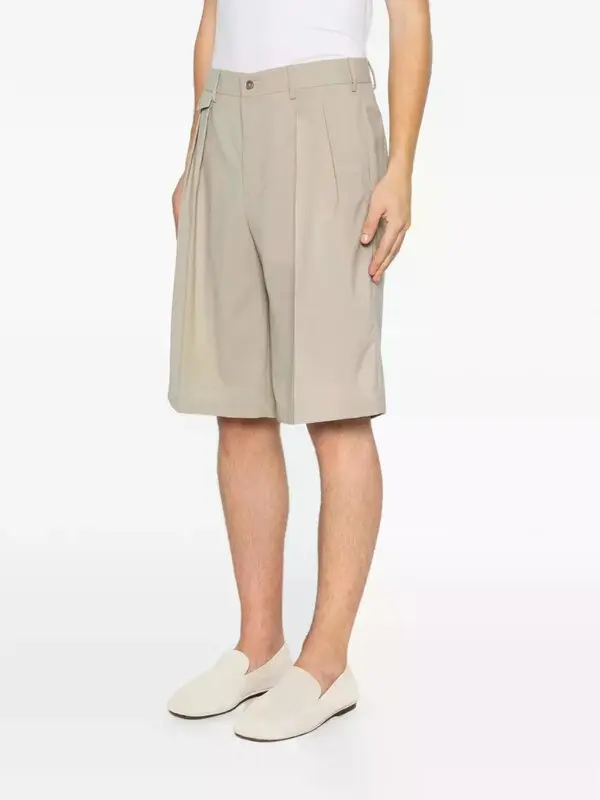 BRIGLIA 1949 Bedfords Pleated Shorts