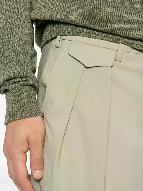 BRIGLIA 1949 Bedfords Pleated Shorts