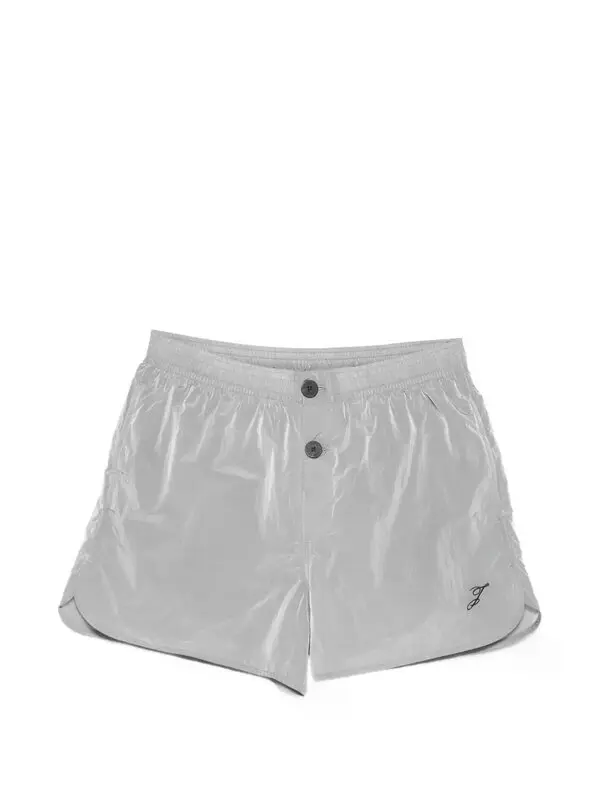 Jacquemus Embroidered Swim Shorts - Grey