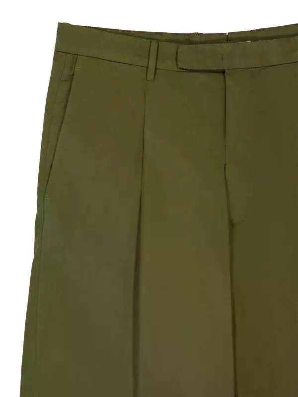 Boglioli Khaki Straight-fit Chino Shorts