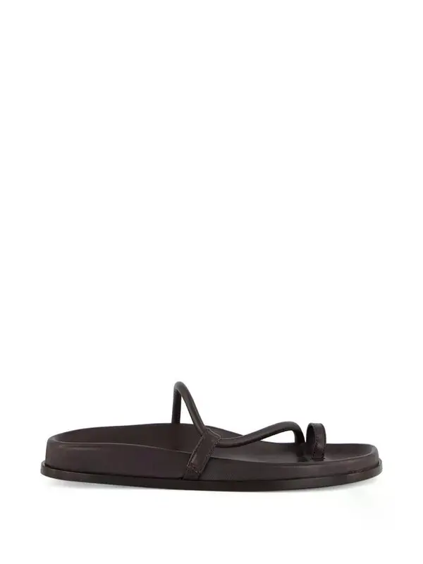 EMME PARSONS Leather Slip-on Sandals