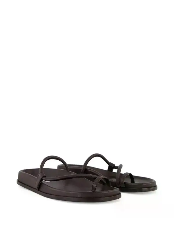 EMME PARSONS Leather Slip-on Sandals