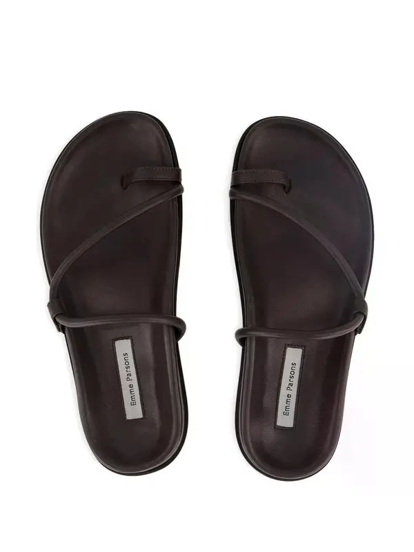 EMME PARSONS Leather Slip-on Sandals