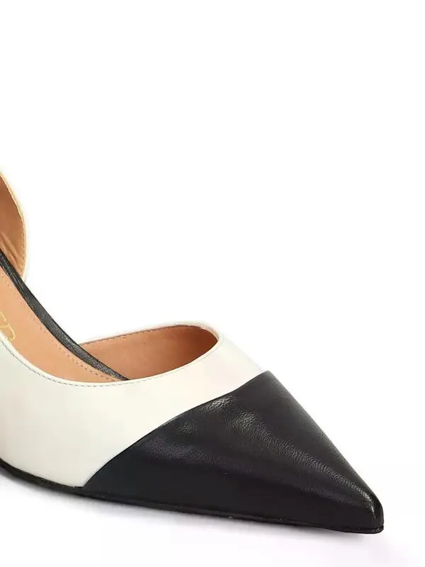 THE SELLER Two-tone Pointed-toe Pumps