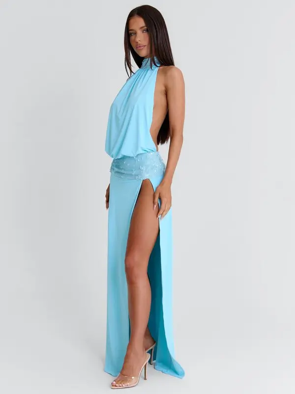 OUTCAST Imena Maxi Dress With Sequined Embellishments