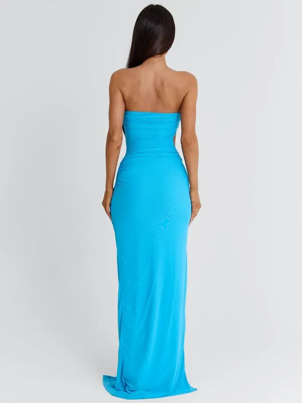 OUTCAST Alanna Maxi Dress - Blue