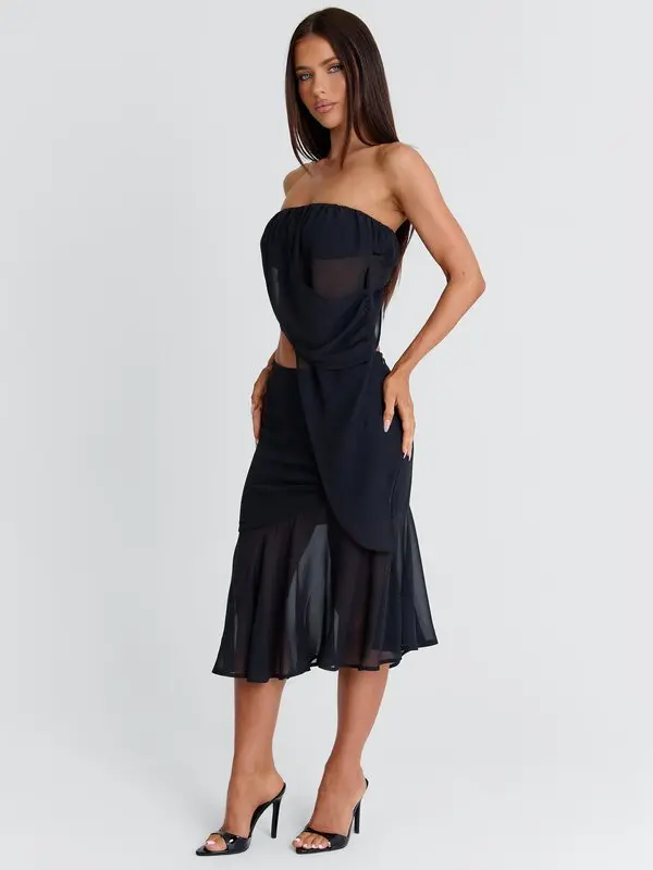 OUTCAST Itzeli Midi Skirt