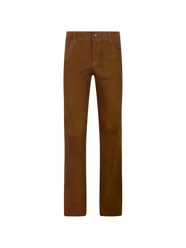Stouls Paulonia Suede Trousers - Brown