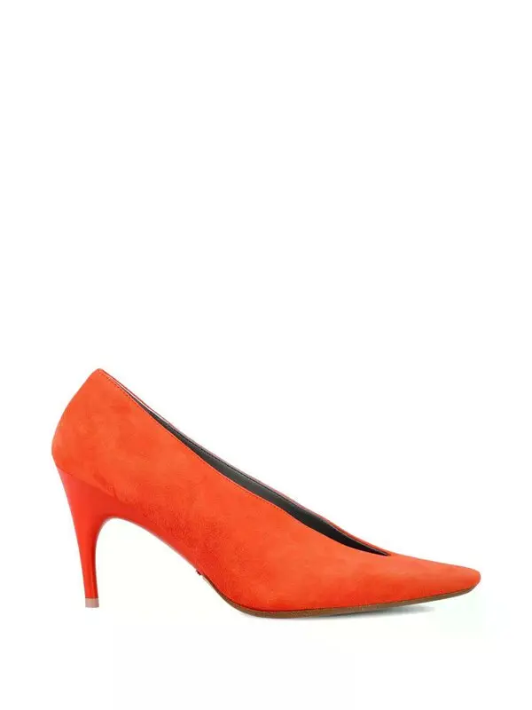 Balenciaga Duchesse Asymmetrical Toe Pumps