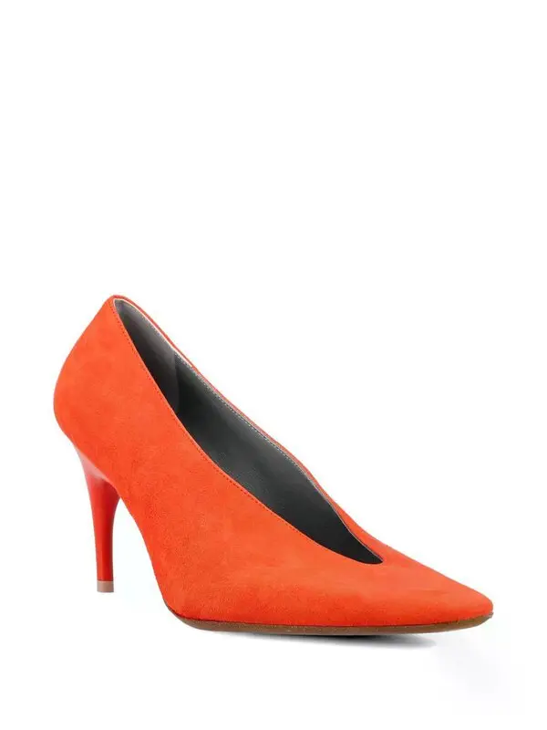 Balenciaga Duchesse Asymmetrical Toe Pumps