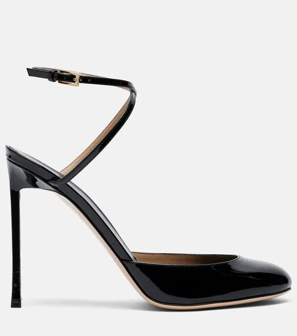 TOM FORD Patent Leather Slingback Pumps
