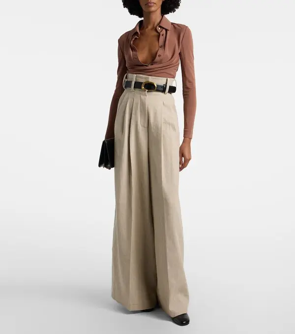 Elie Saab Viscose Jersey Top