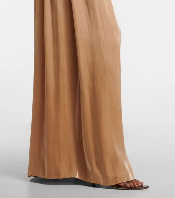 Costarellos Ruffled Lurex Georgette Gown