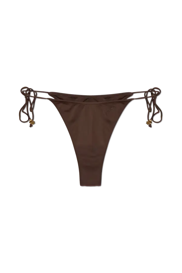 Jacquemus Triangle Bikini Bottoms - Brown
