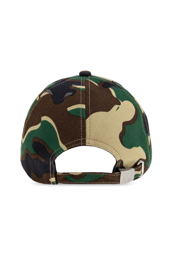 A BATHING APE Baseball Cap Camouflage Pattern