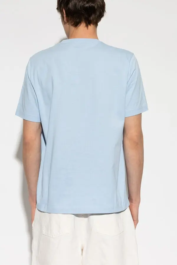 Paul Smith T-shirt With Print - Light Blue