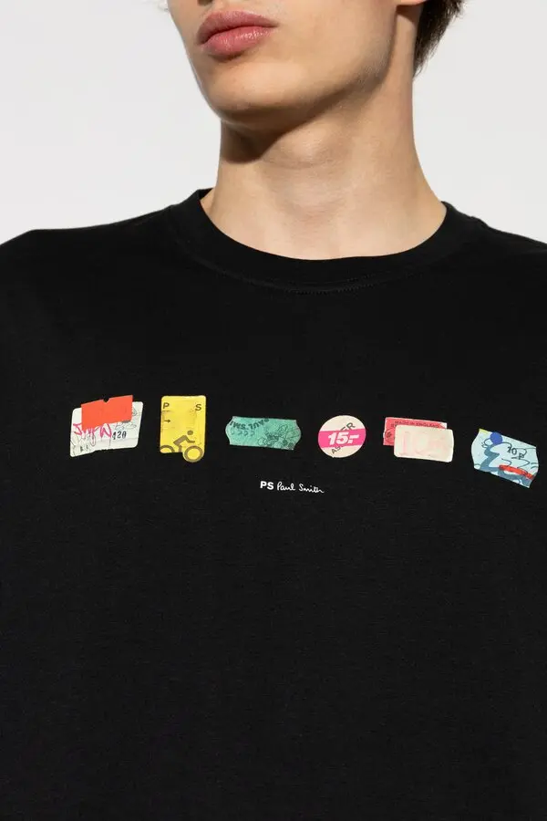 Paul Smith T-shirt With Colourful Print
