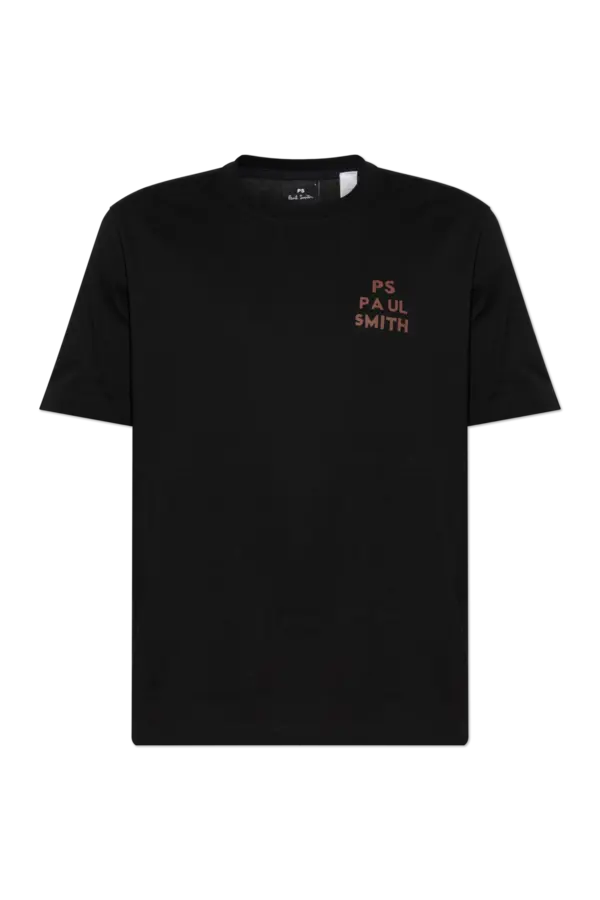 Paul Smith T-shirt With Print - Black