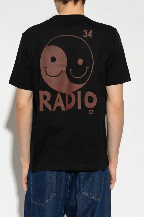 Paul Smith T-shirt With Print - Black