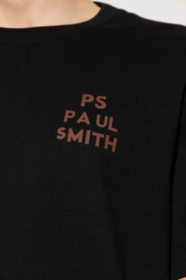Paul Smith T-shirt With Print - Black