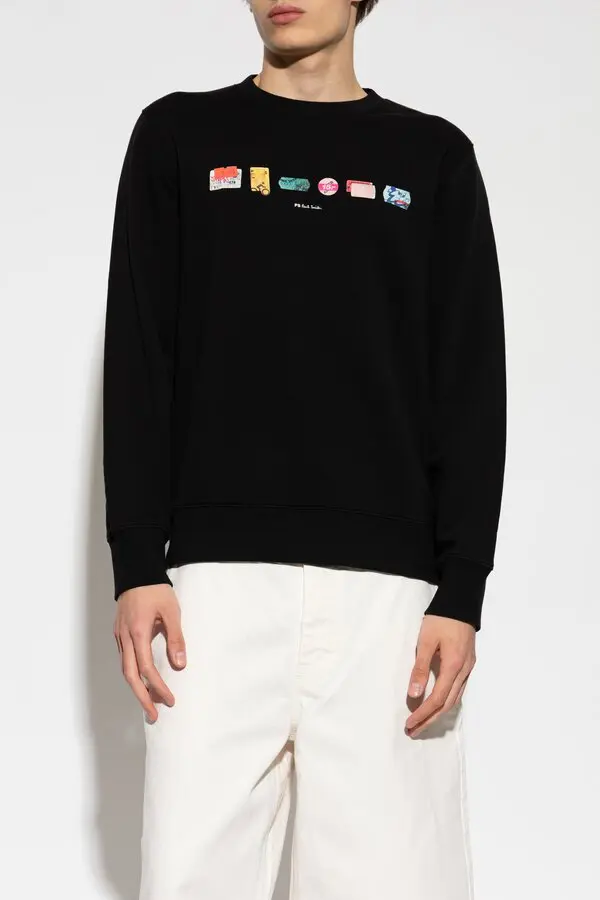 Paul Smith Crewneck Sweatshirt With Colorful Print