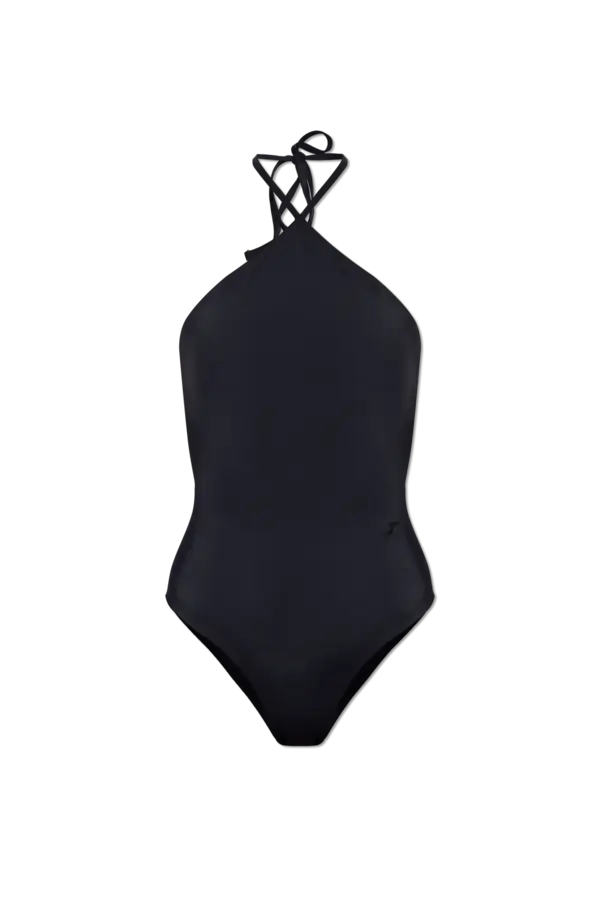 Jacquemus Bastide" High-leg One-piece Swimsuit - Black