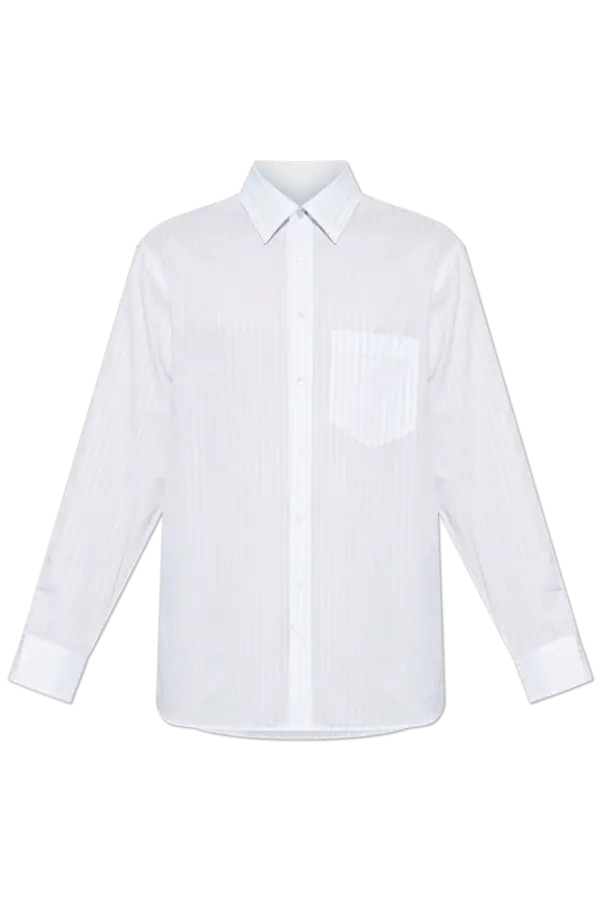 Paul Smith Shirt With Striped Pattern - White