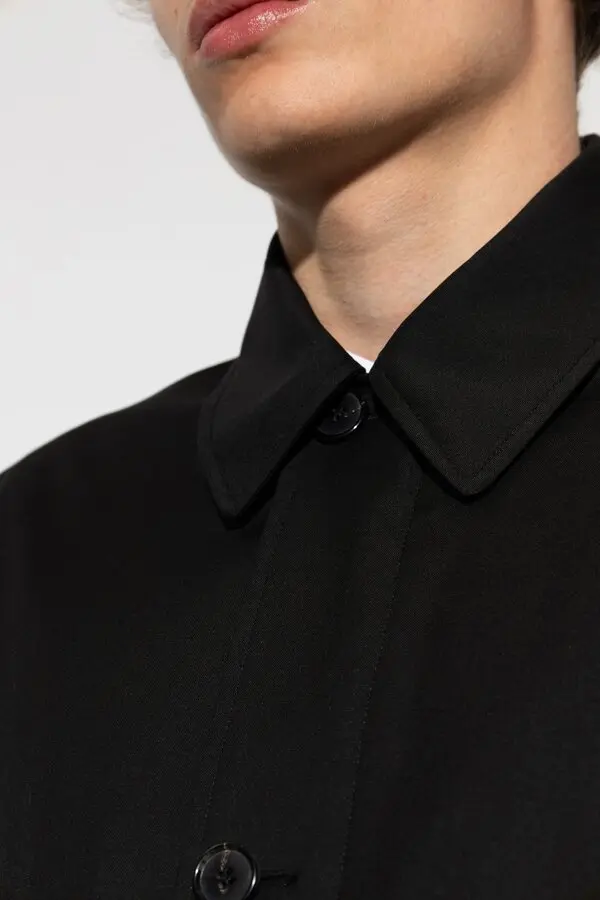 Paul Smith Wool Coat With Viscose Lining