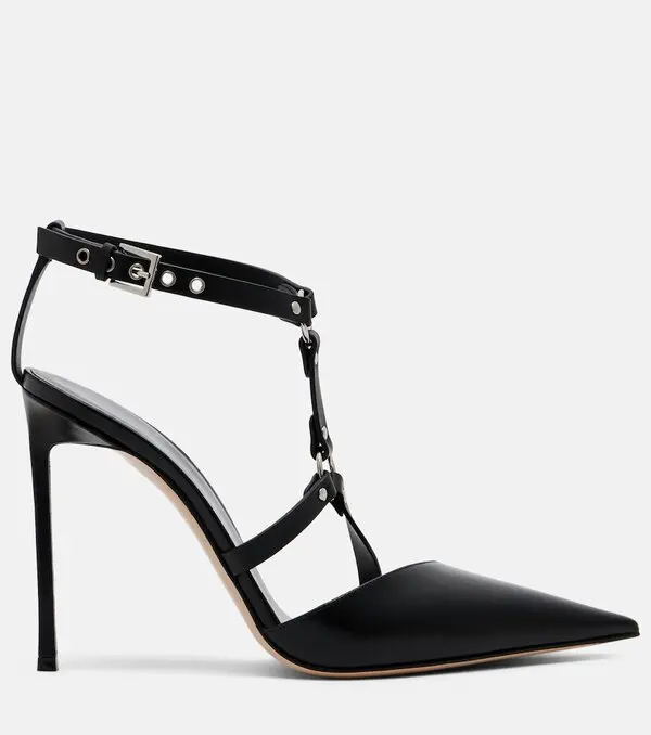 TOM FORD Leather Slingback Pumps - Black