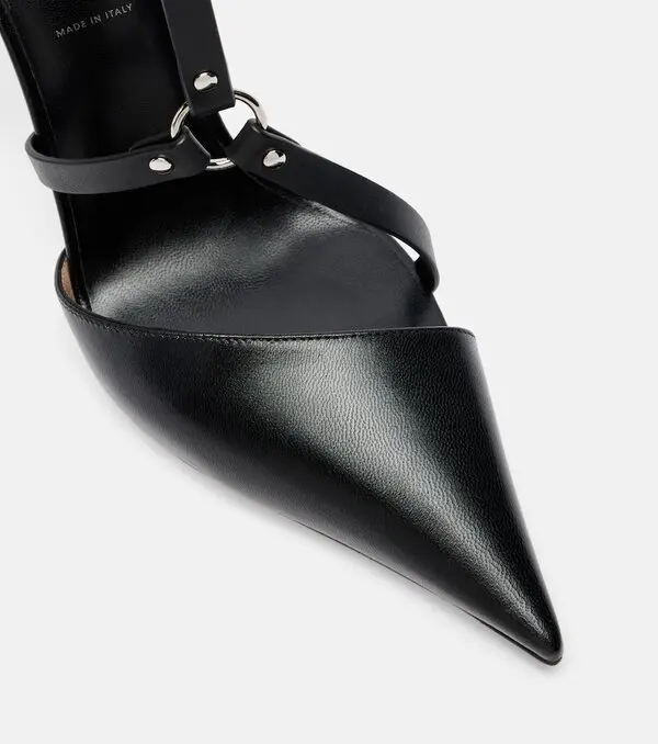 TOM FORD Leather Slingback Pumps - Black