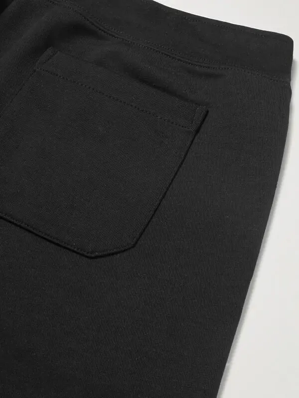 Polo Ralph Lauren Slim-fit Tapered Jersey Sweatpants - Black