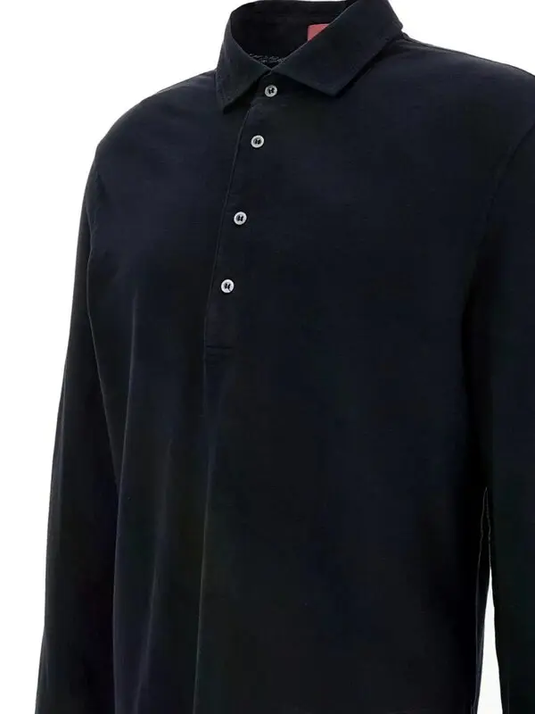 DRUMOHR Long-sleeve Polo-style Shirt