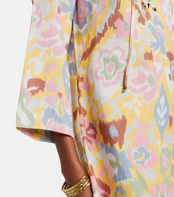 Rixo Lucien Printed Minidress