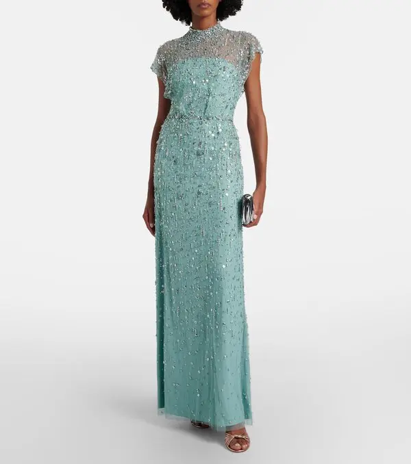 Jenny Packham Embellished Gown
