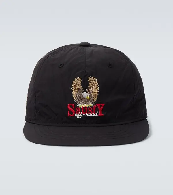 Satisfy Flitesilk™ Embroidered Baseball Cap - Black