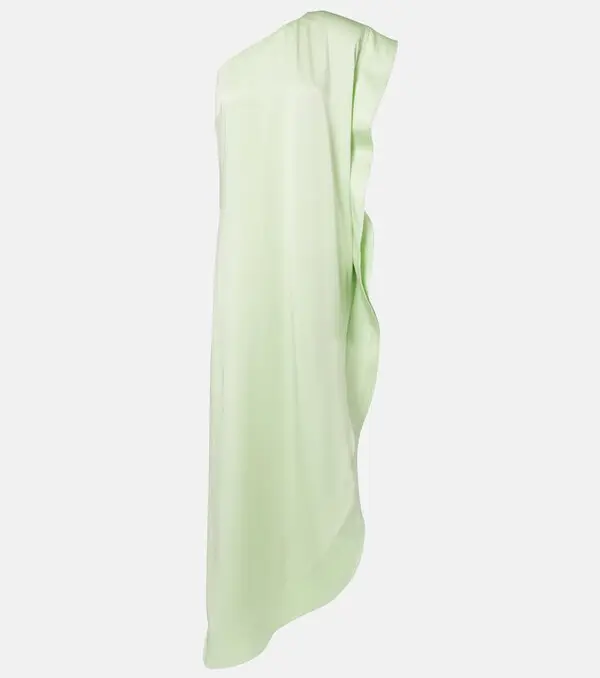 Stella McCartney Asymmetrical Satin Cocktail Dress