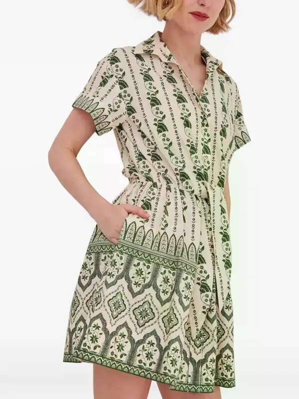 Cara Cara Asbury Floral-print Mini Dress