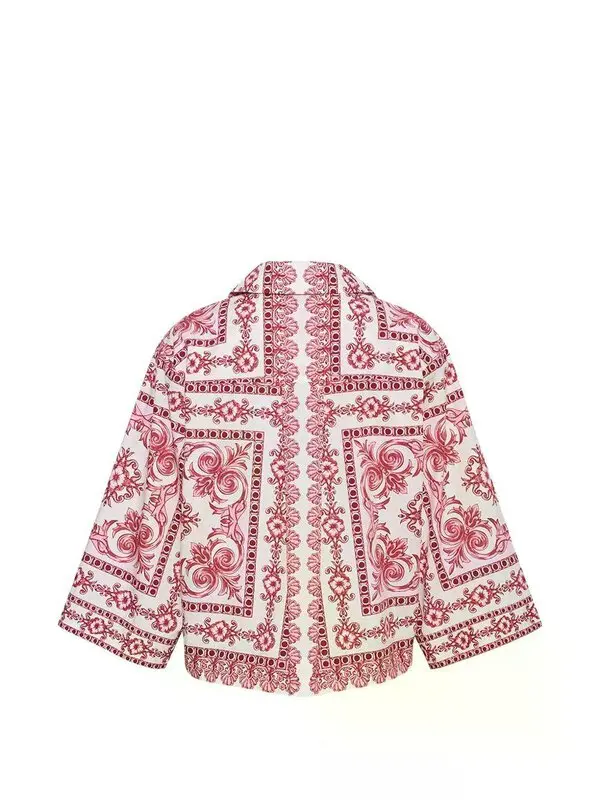 Cara Cara Erica Scarf Print Shirt