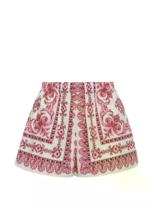 Cara Cara Roxy Scarf Print Shorts