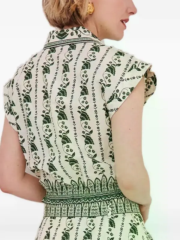 Cara Cara Octavia Floral Print Shirt